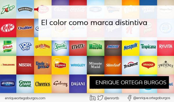El color como marca distintiva - Enrique Ortega Burgos