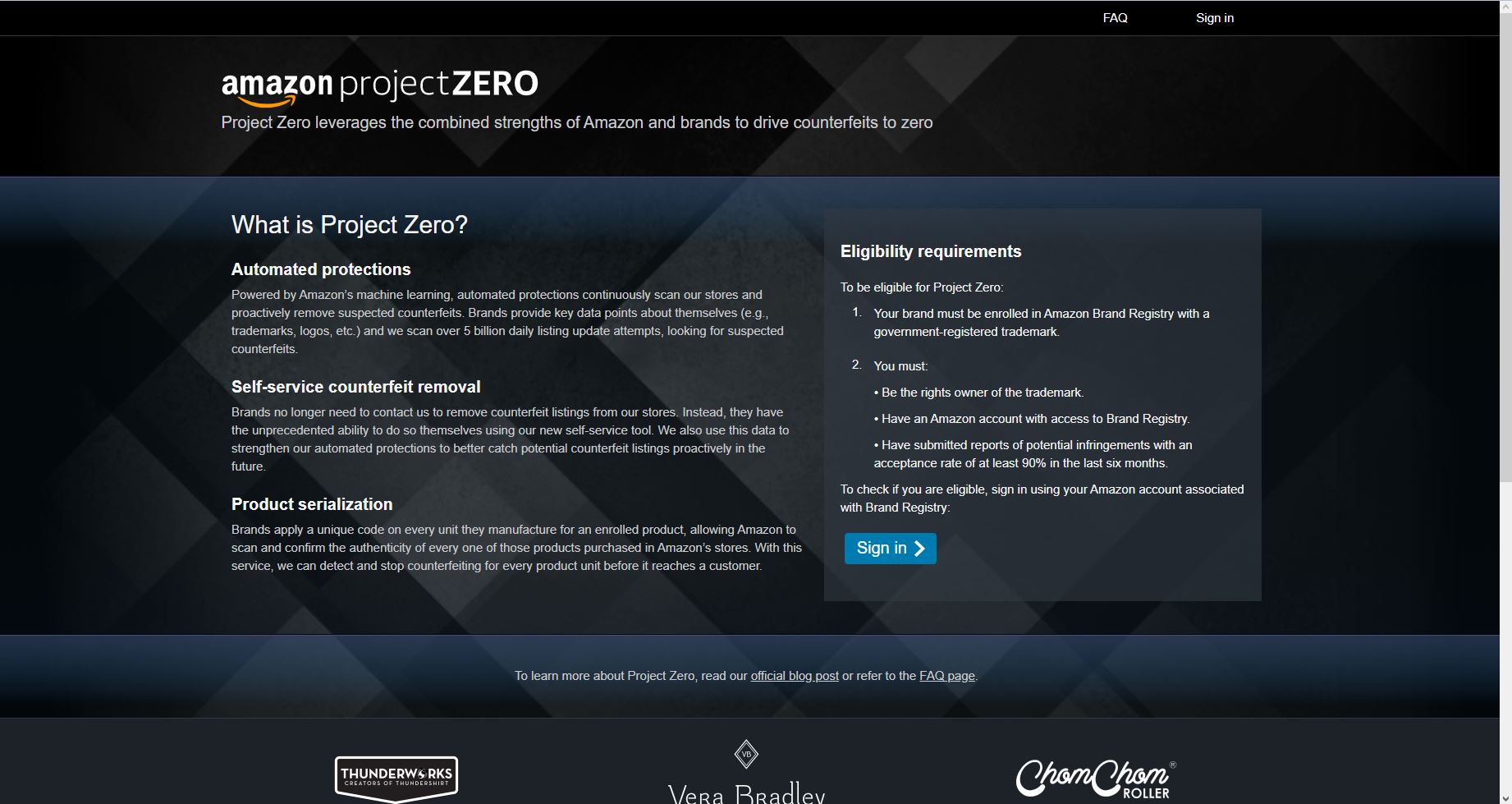 Amazon HandBook: Protección de las marcas y el “Project Zero” en la ...
