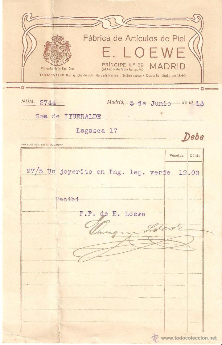 LA HISTORIA DE LOEWE - CONOCE SU HISTORIA