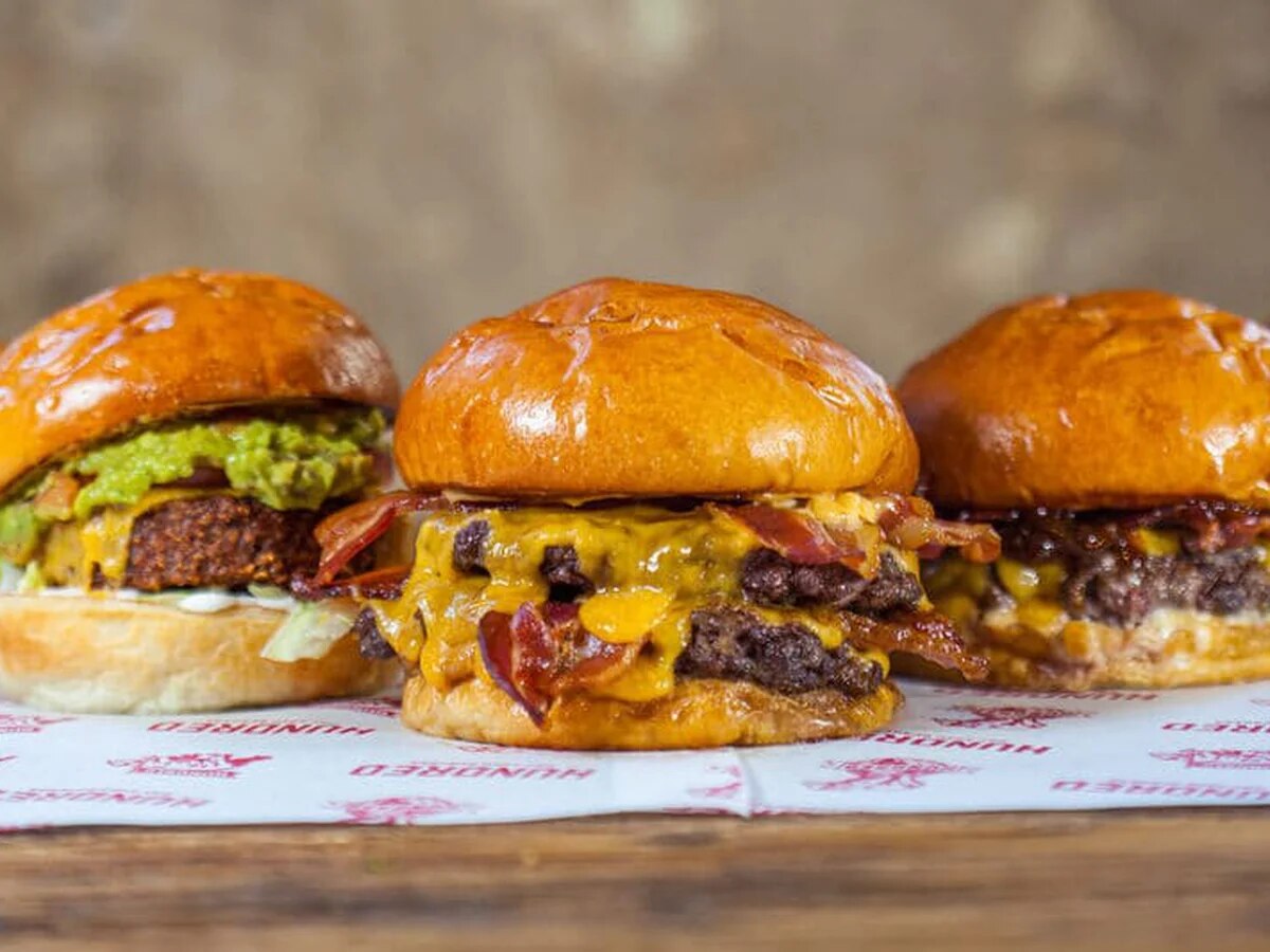 HUNDRED. HAMBURGUESAS CAMPEONAS DEL MUNDO. - Enrique Ortega Burgos